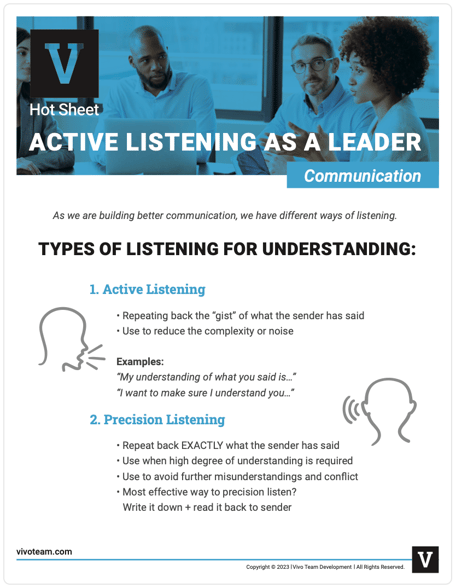 The Secret to Better Communication: Listening